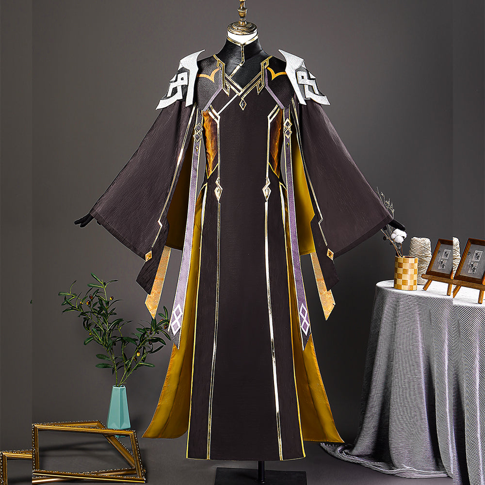 Genshin Impact Zhongli Cosplay Costumes Ver.3 – PARTYREE